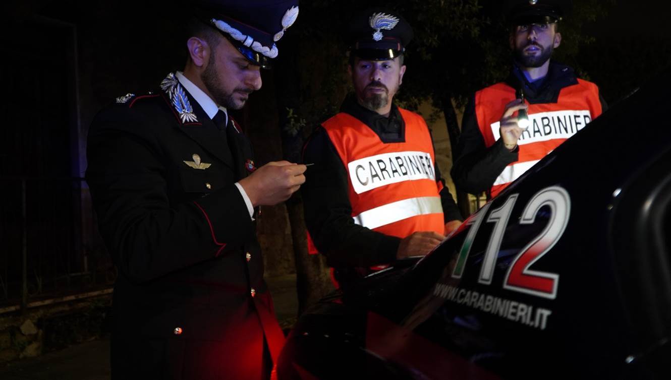 Controlli serrati dei carabinieri: 5 denunce e un arresto - CasertaCE